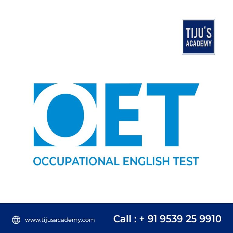 OET Exam Dates 2024 in India : Tiju's Academy